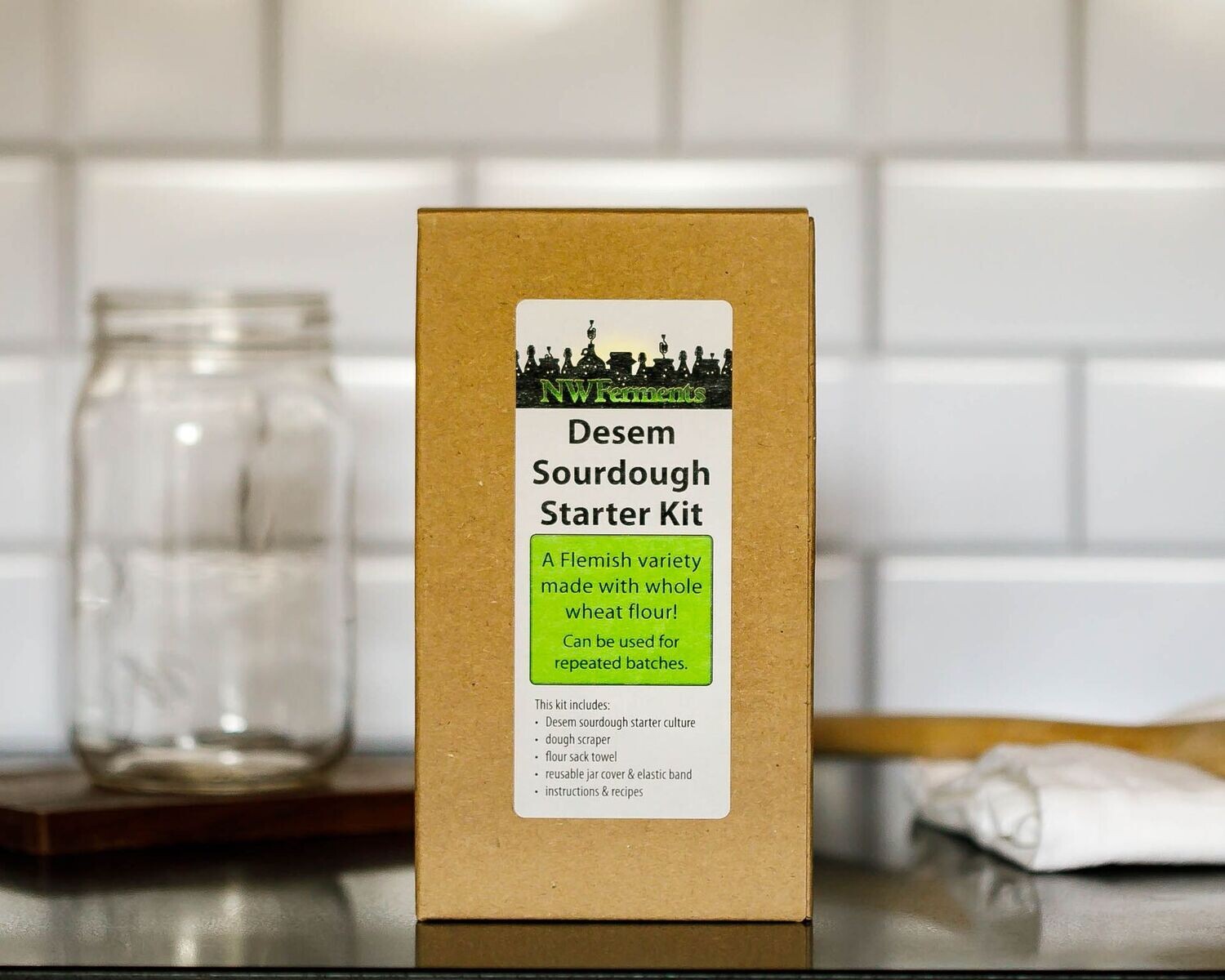 Northwest Ferments Desem (Whole Wheat) Sourdough Starter Kit ...