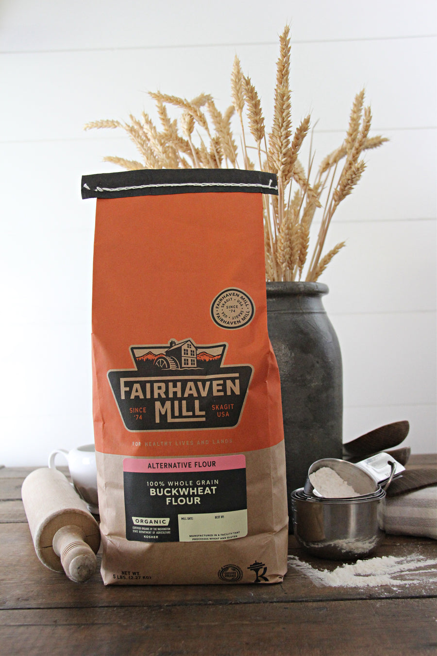 Naturally Gluten-Free Organic Flours | Fairhaven Mill