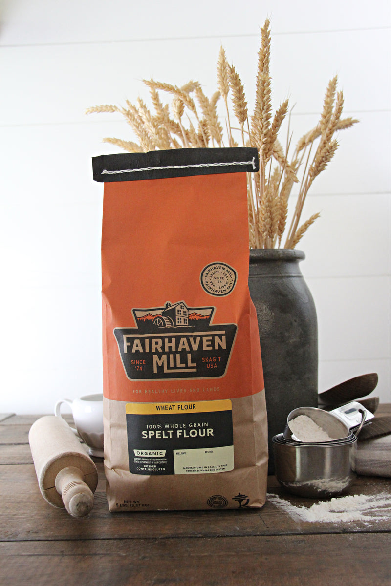 Organic 100% Whole Grain Spelt Flour | Fairhaven Mill