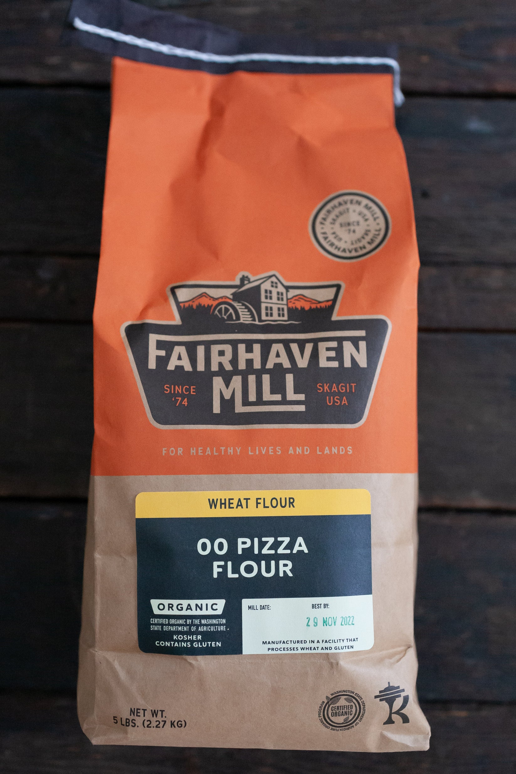 Organic 00 Pizza Flour – Fairhaven Mill